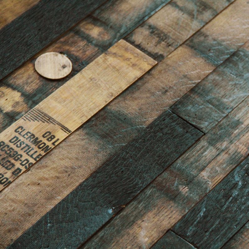 Whiskey Barrel Flooring & Walls - River Drive Cooperage & Millwork