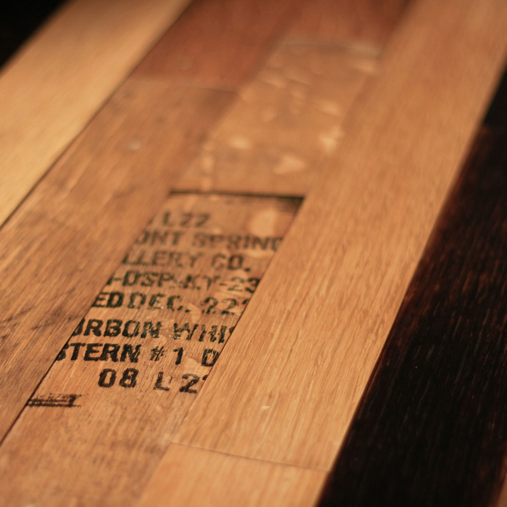 Whiskey Barrel Flooring & Walls - River Drive Cooperage & Millwork